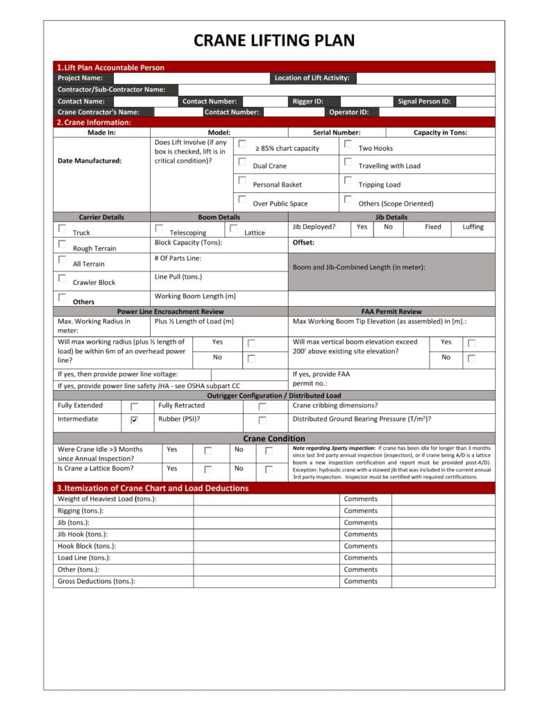 Crane Lifting Plan - ALVINBURHANI.NET